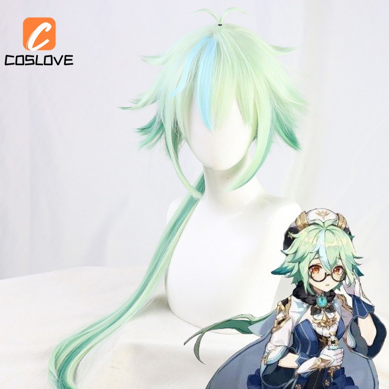 Genshin Impact Sucrose Cosplay Full Set Costume West Wind Knights ...