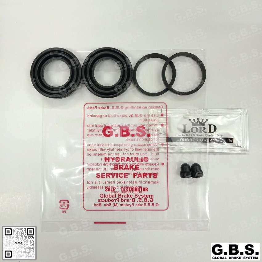 GBS Disc Brake Seal Kit For TOYOTA VIOS 'N' NCP93 NCP150 (Rear) (Half ...