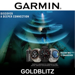 Garmin Descent MK3 MK3i MK3si MK3s T2 Transmitter AMOLED GPS Subwave ...