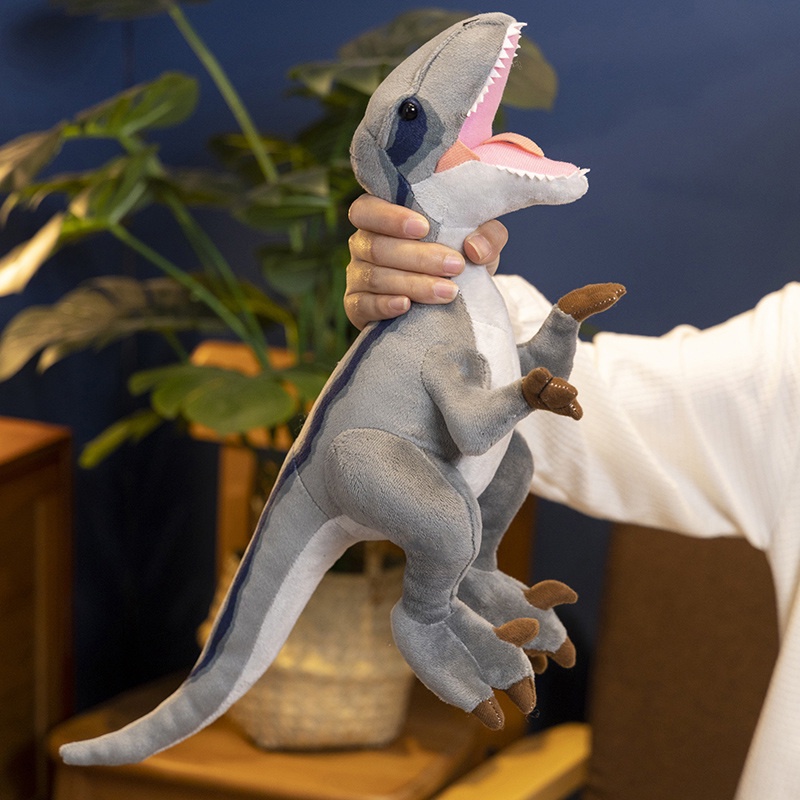 6 Styles Stuffed Toy Like Real T-rex Triceratops Stegosaurus Ankylosaur ...
