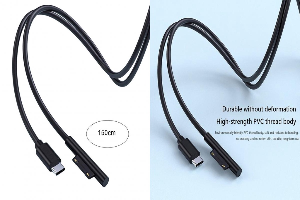 SPM Surface Tablet Charger Surface Charging Cable Fast Charging Type-c ...