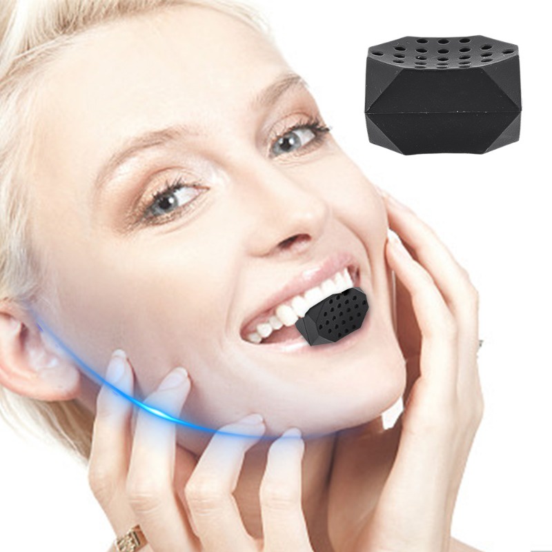 Silicone JawLine Exerciser Ball - Face Jaw Muscle Fitness Trainer Chew ...
