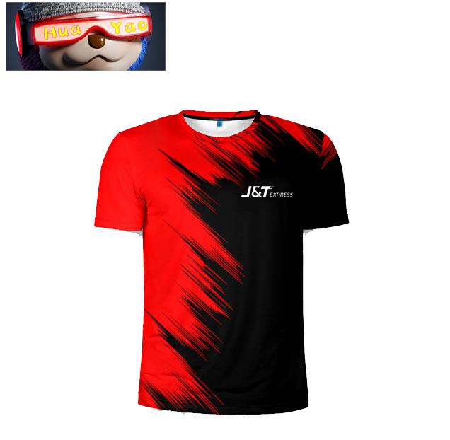 Tshirt J&T Express Red Sublimation / Aa Baju J&t Red Microfiber Big ...