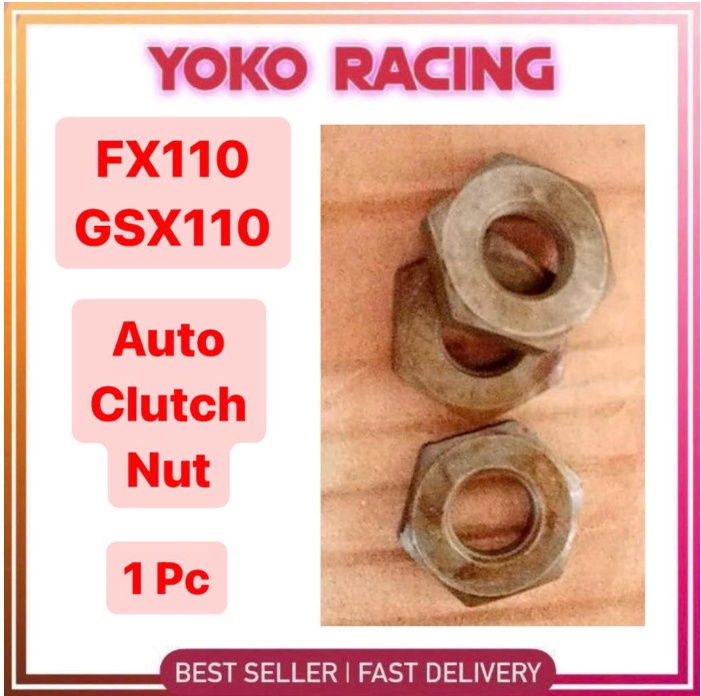 (Harga Sebiji) Suzuki GSX110 GSX 110 FX110 FX 110 Auto Clutch Nut Klac Klas Nut 09140-16025 GSX ...