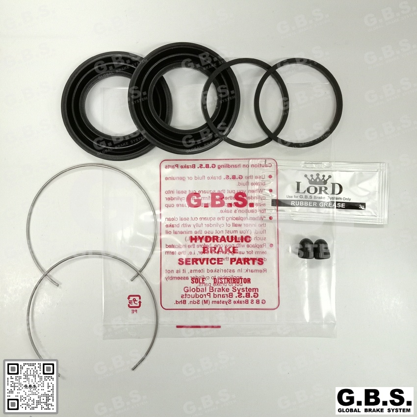 GBS Disc Brake Seal Kit For TOYOTA VIOS NCP42 (Front) (Half Set ...