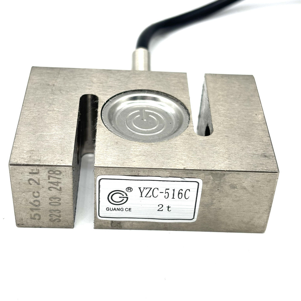 YZC-516C 2T ton GUANG CE alloy steel S type compression load cell force sensor 2000kg | Shopee ...