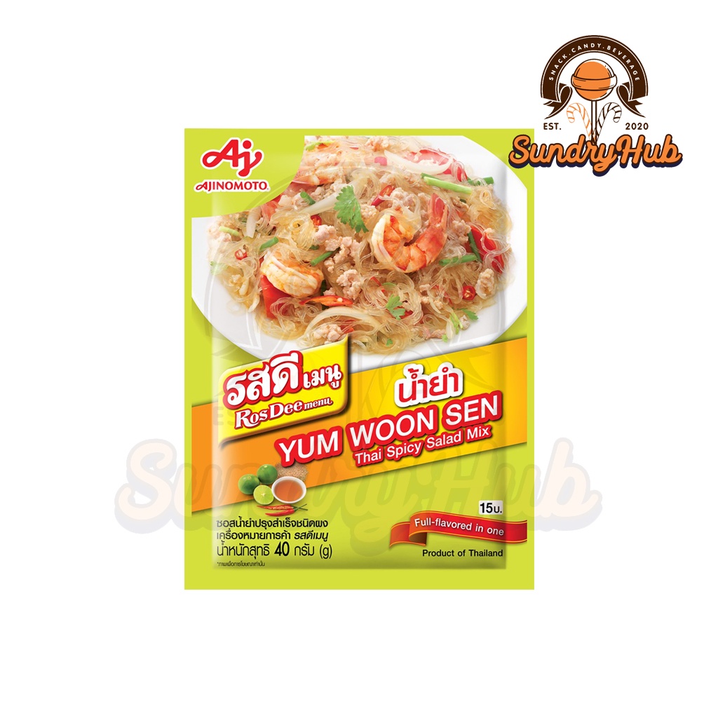 Ajinomoto RosDee Menu Yum Woon Sen 40g | Shopee Malaysia