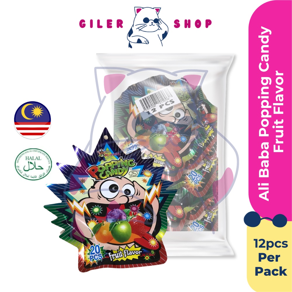 Alibaba Popping Candy Fruit Flavor 12pcs Per Pack | Shopee Malaysia