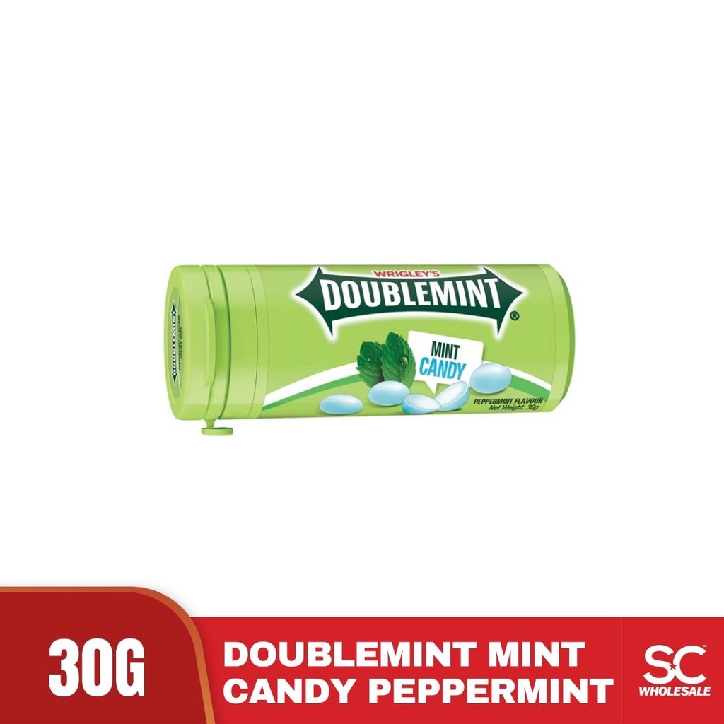 Doublemint Chewy Mints Tube Peppermint 30g | Shopee Malaysia