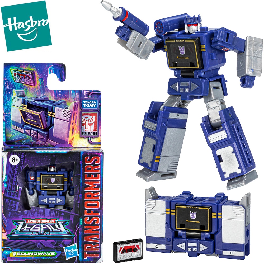 Hasbro Transformers Generations Legacy Soundwave Core Class Action ...