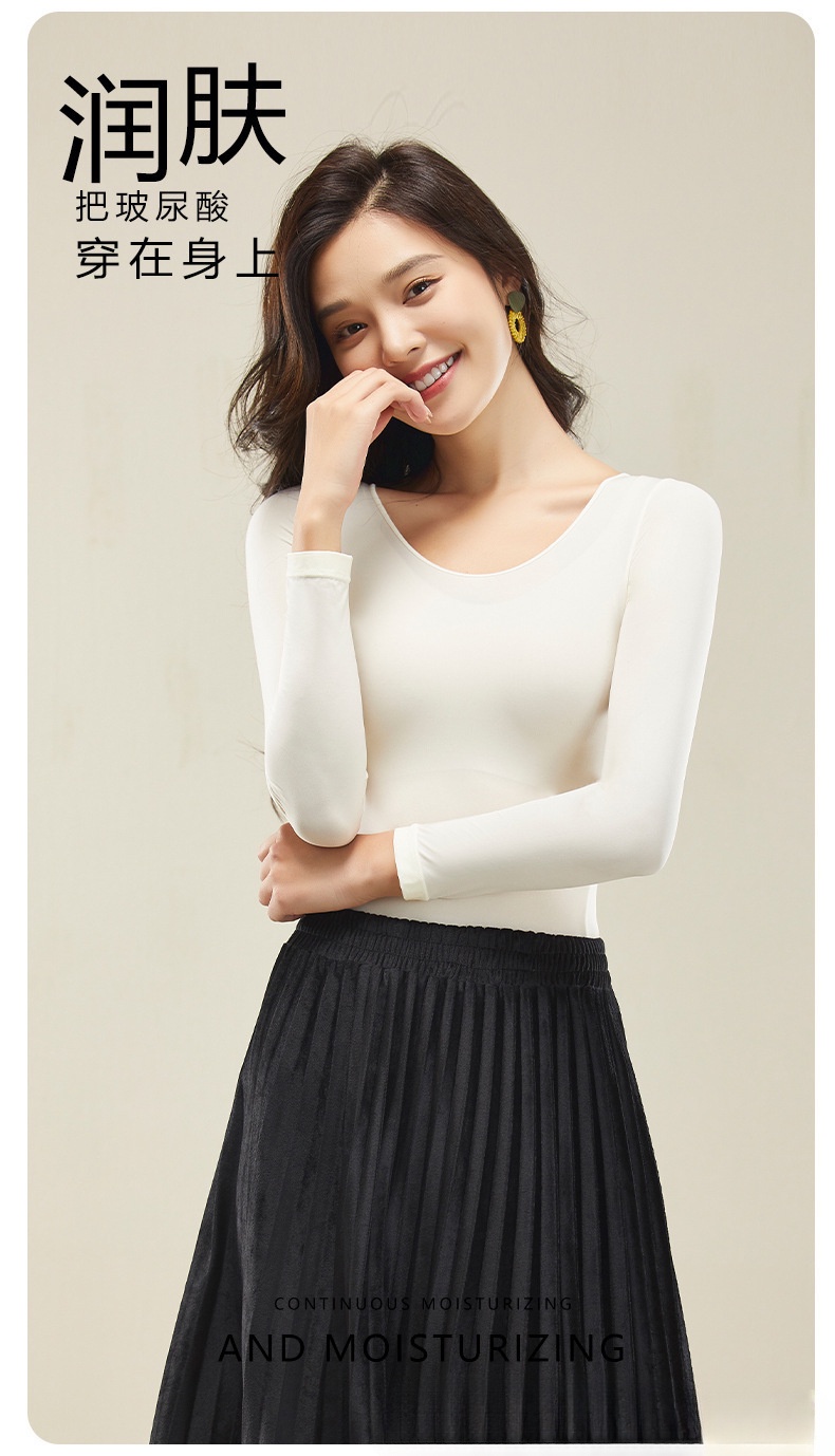 Thin Thermal Seamless Underwear Sets Women Innerwear Long Pants Warm ...