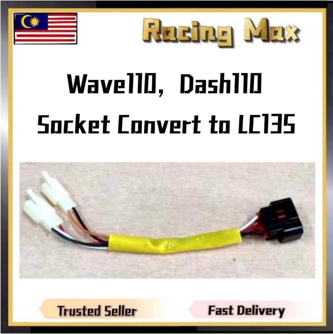 Honda Wave110 Dash110 Wave 110 Dash 110 V1 - PNP Socket CDI Unit Soket ...