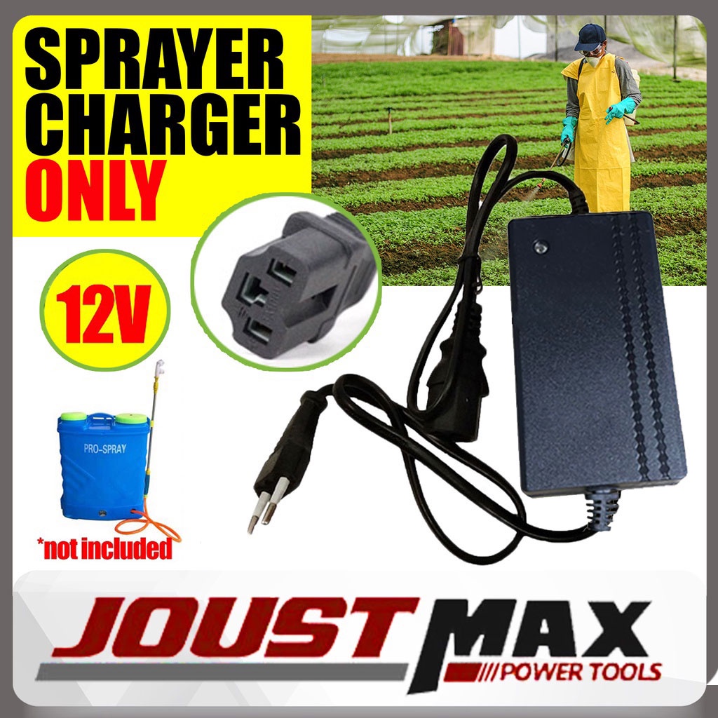 12V Rechargeable Knapsack Sprayer Charger Garden Sprayer Charger Garden ...