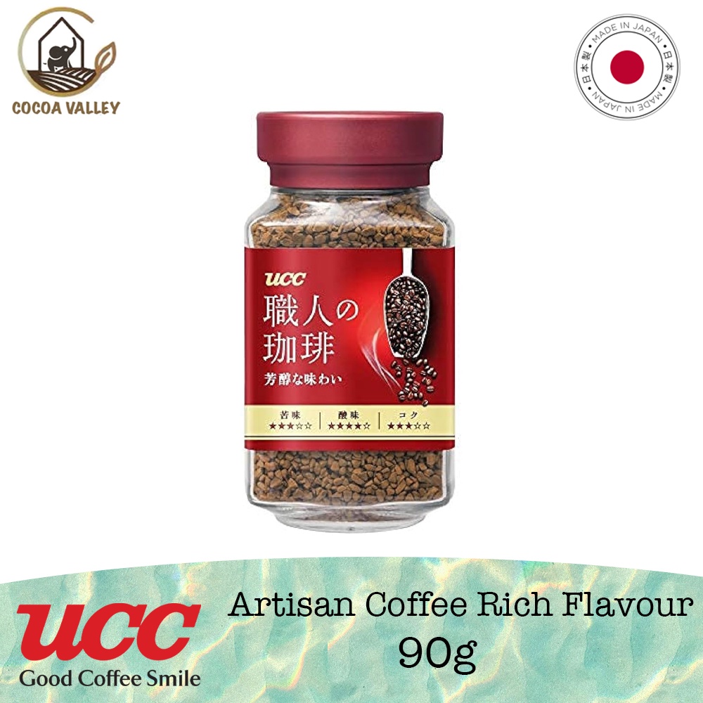 UCC Artisan Coffee Rich Flavour Bottle 90g | Shopee Malaysia