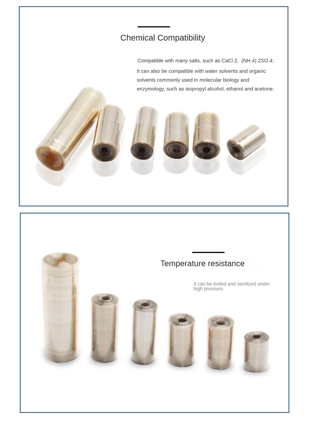 Biosharp Dialysis Bags Regenerated Cellulose Materail Good Chemical ...