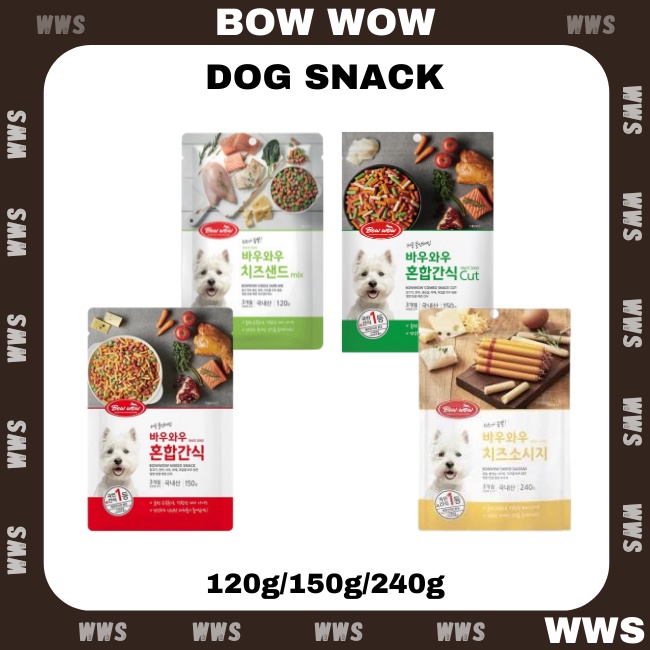Bow Wow Mix Snacks / Combo Snack Cut / Cheese Sand Mix / Cheese Sausage ...
