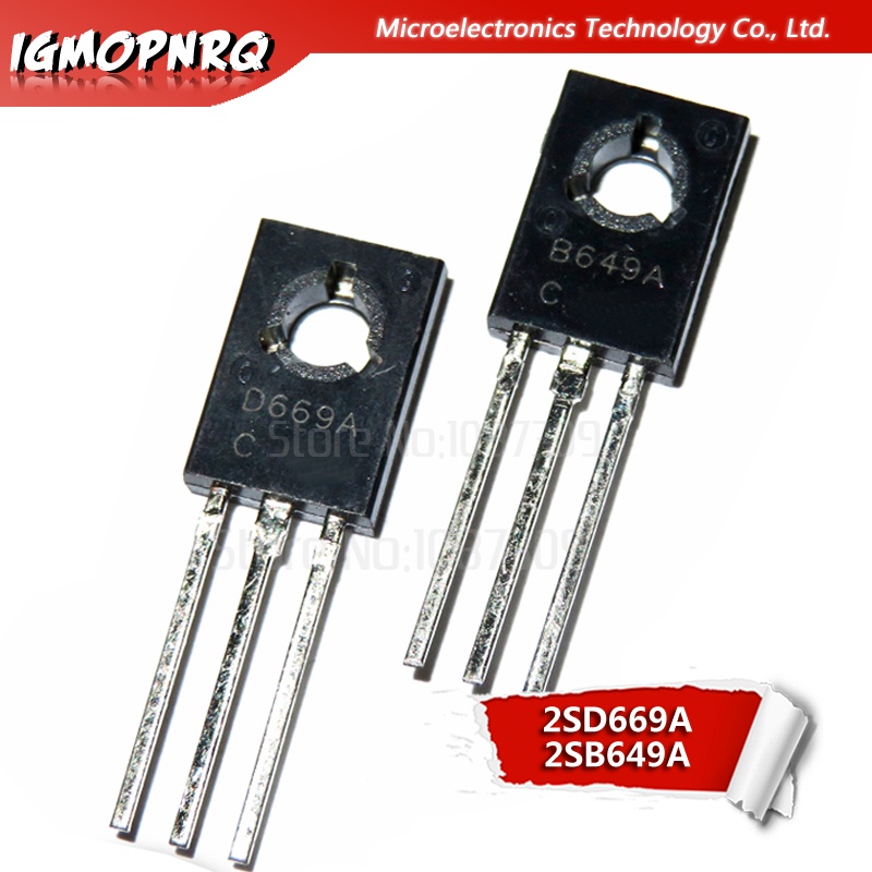 20PCS B649A D669A 2SB649A 2SD669A (10PCS* B649A +10PCS* D669A ) audio ...