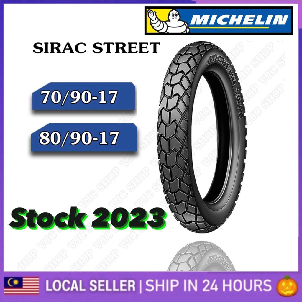 MICHELIN SIRAC STREET 70/90-17 | 80/90-17 TUBELESS TYRE Tayar Taya ...