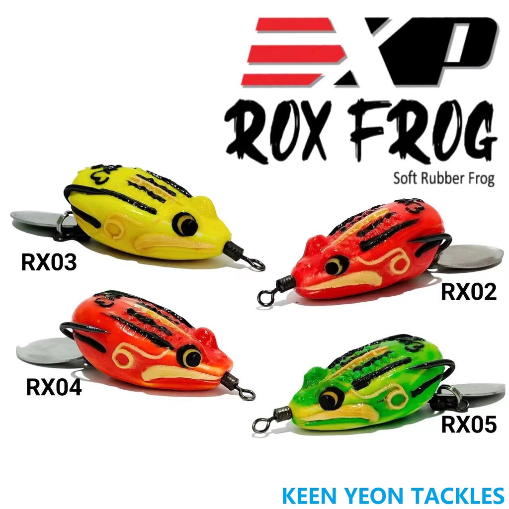 EXP ROX FROG SOFT RUBBER FROG ( L-RF3 ) | Shopee Malaysia