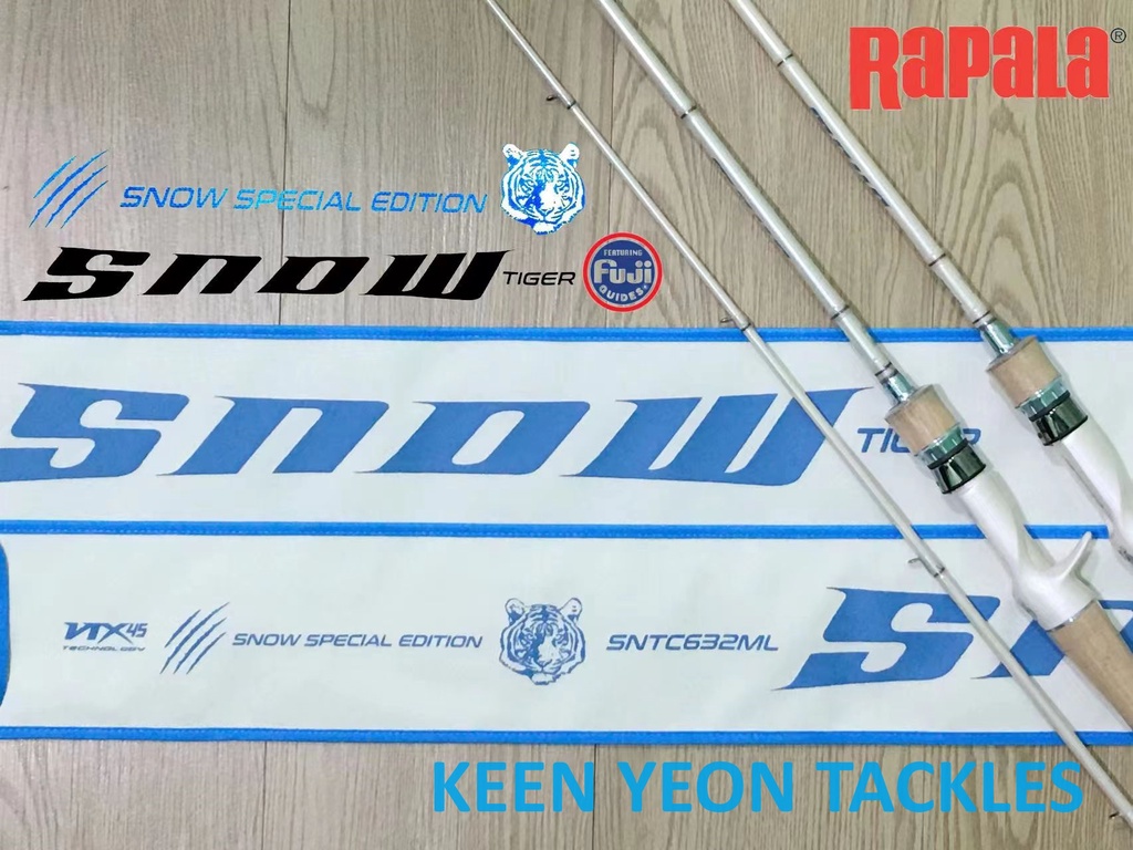 RAPALA SNOW/ SNOW TIGER FISHING ROD (BAITCASTING) | Shopee Malaysia