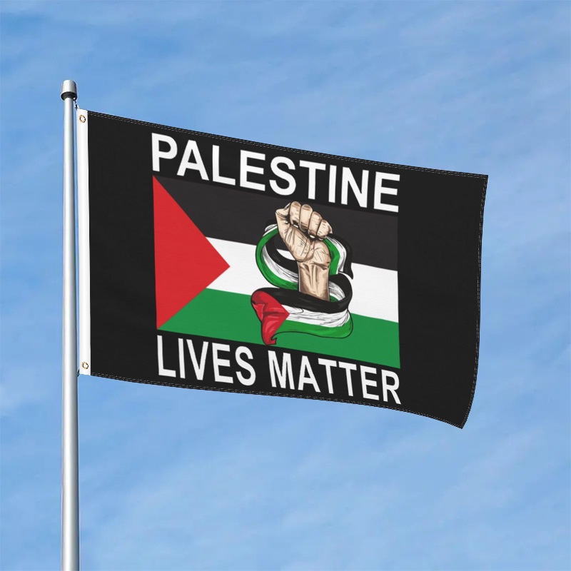 Palestinian Flag PALESTINE 90 * 150cm Bendera Palestin | Shopee Malaysia
