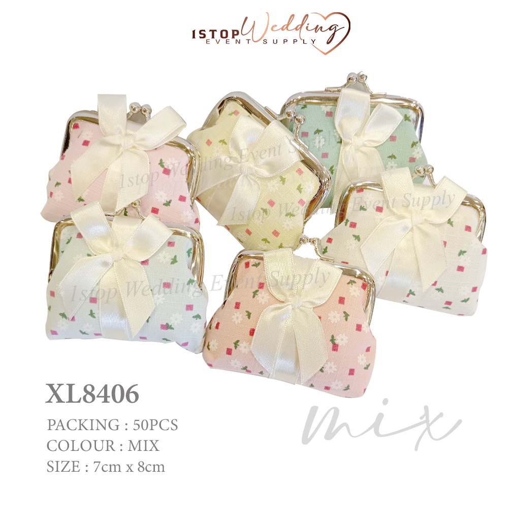 DRAWSTRING DOLLY BAG/SOUVENIR BAG/MINI DOORGIFT DOMPET DUIT SYILING ...