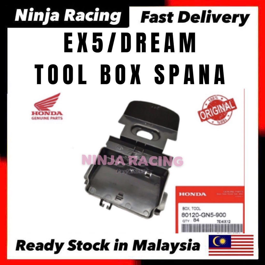 Honda EX5 Dream Tool Box , Kotak Spanar Local & Original 80120-GN5-900 ...