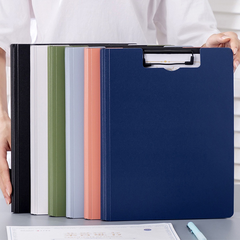 A4 Letter Size File Folder Clipboard Plastic Document Organizer ...