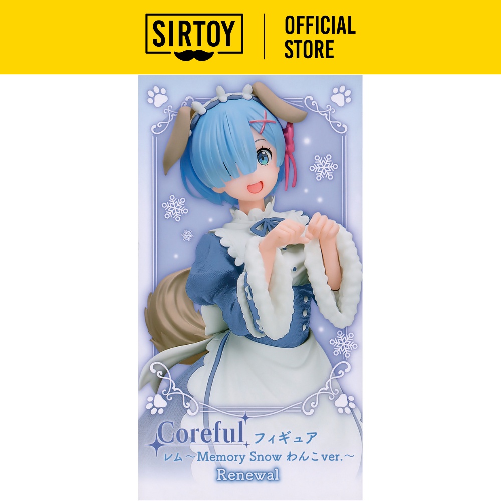 Taito Re:Zero Starting Life In Another World Rem Memory Snow Puppy Ver ...