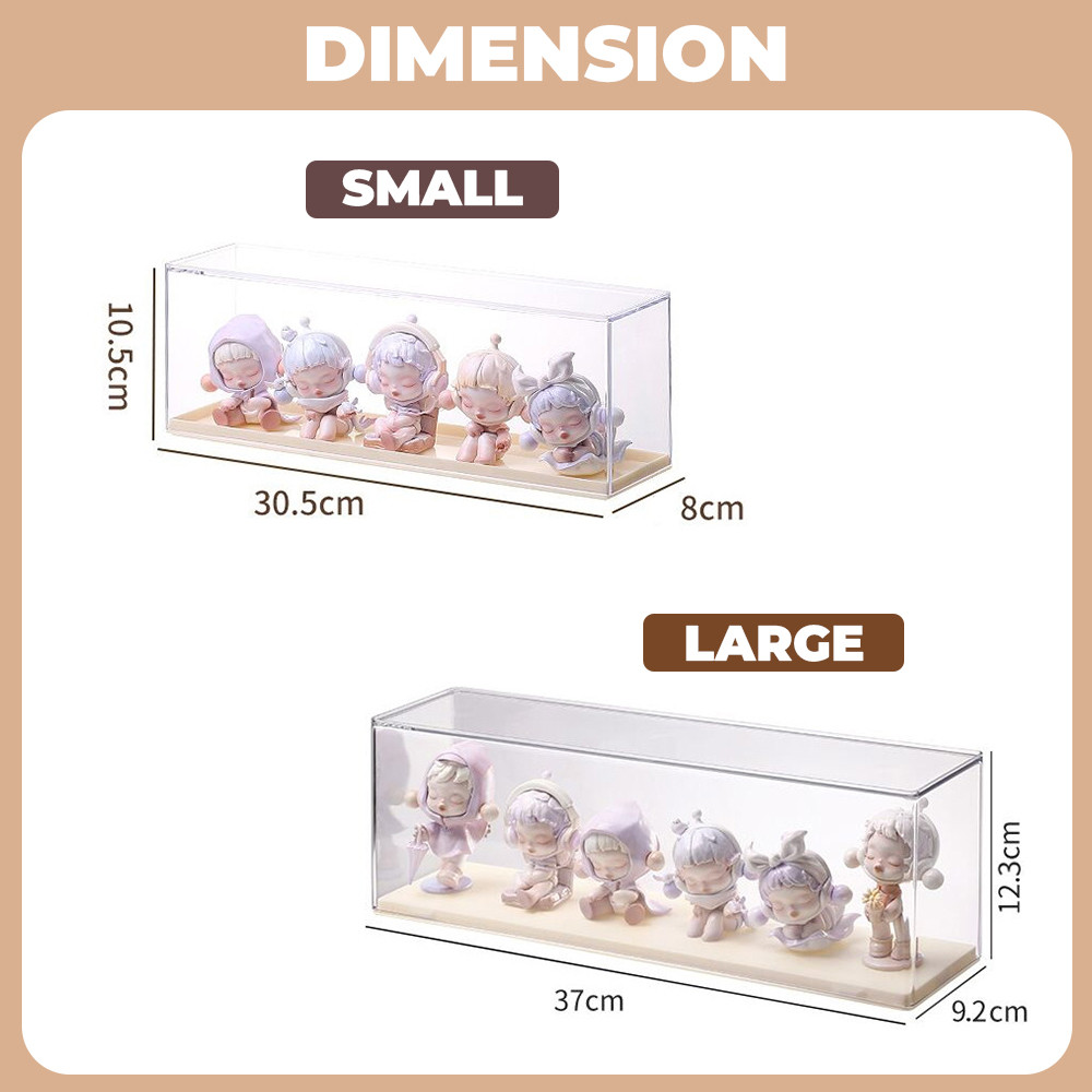[2 Sizes] Borong365 Stackable Blind Box Display Box Figurine ...