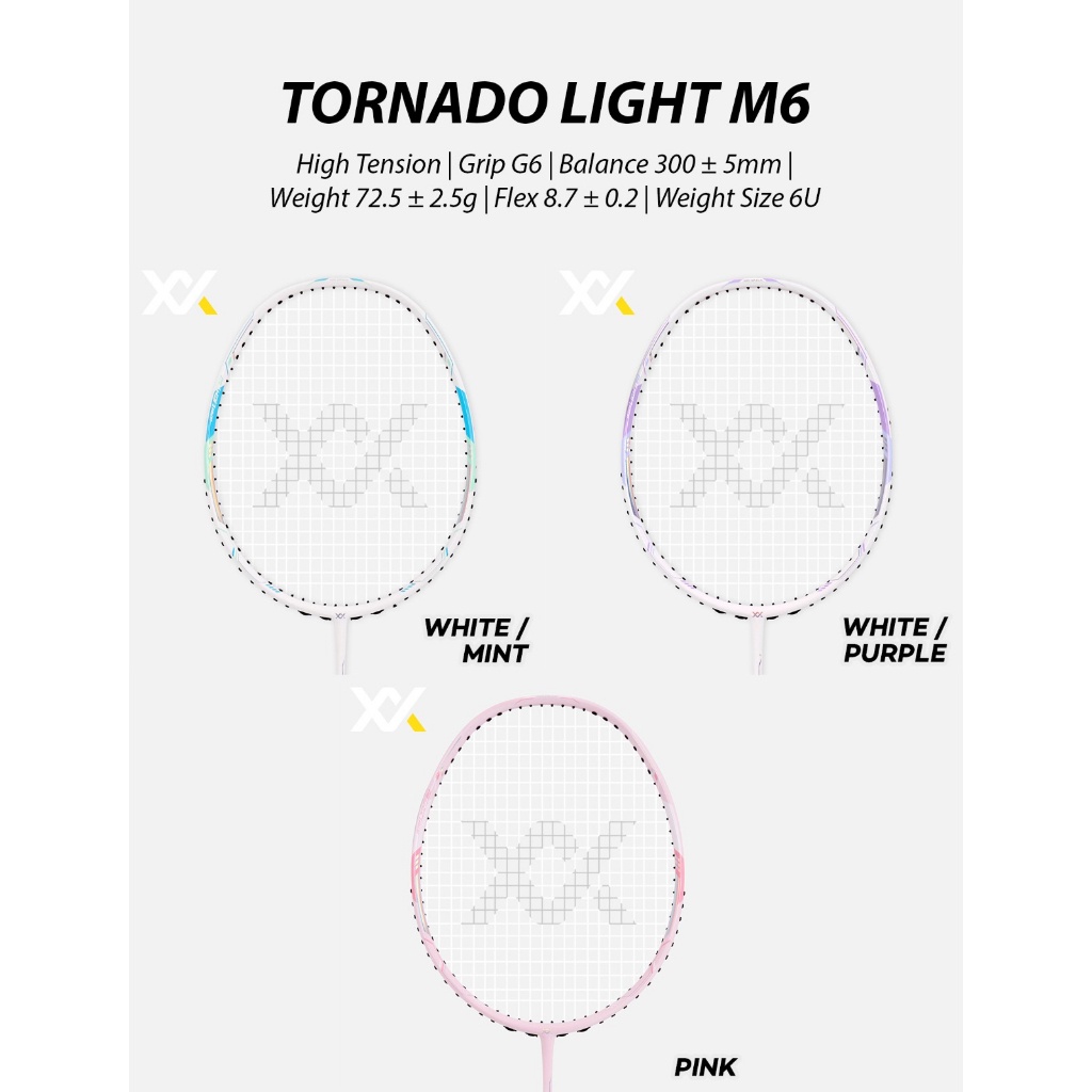 MAXX Tornado Light M6 Badminton Racket | Shopee Malaysia