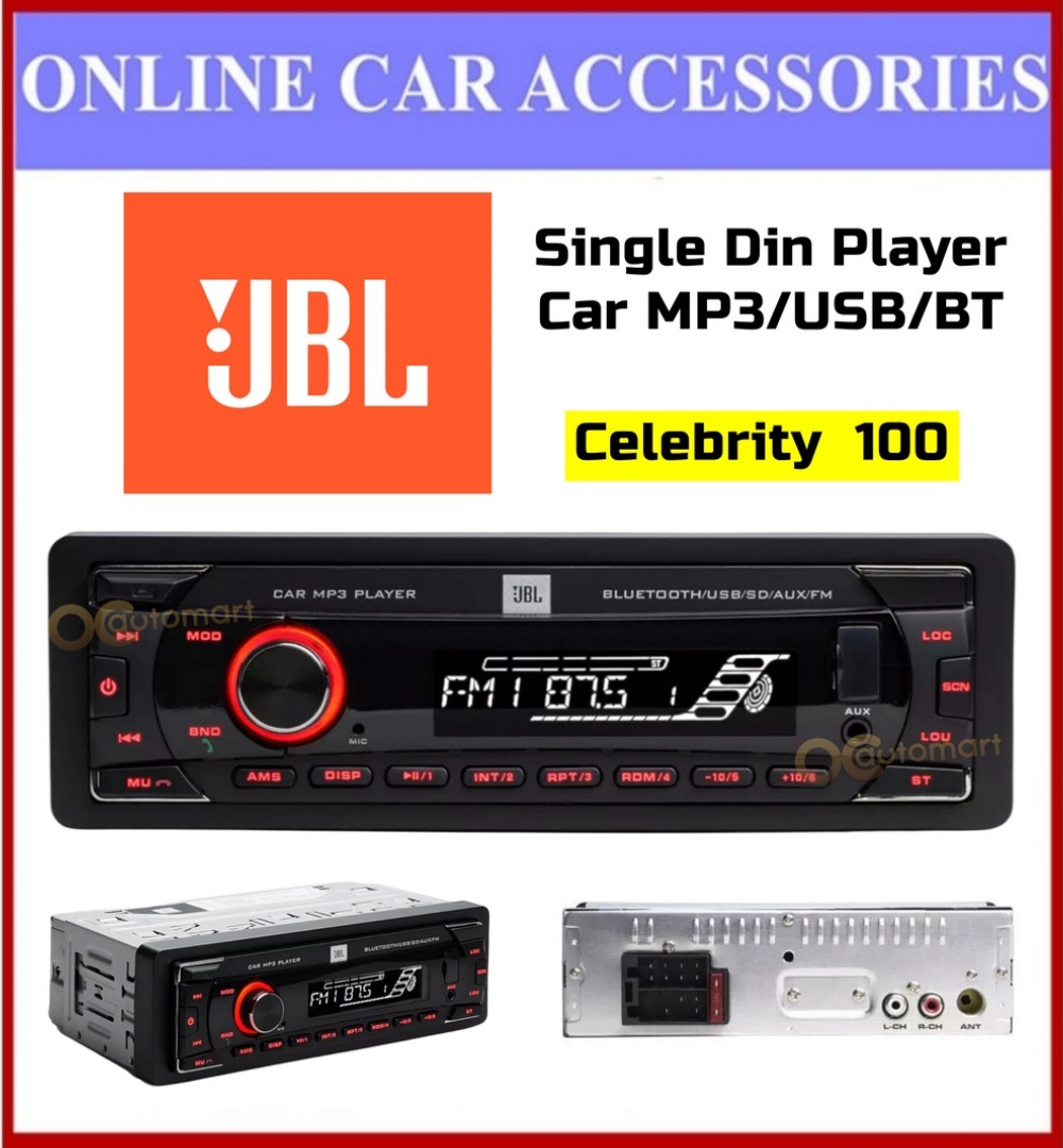 JBL SOUNDSTREAM CARROZZERIA MOHAWK SINGLE DIN USB MP3 SD AUX FM RADIO ...