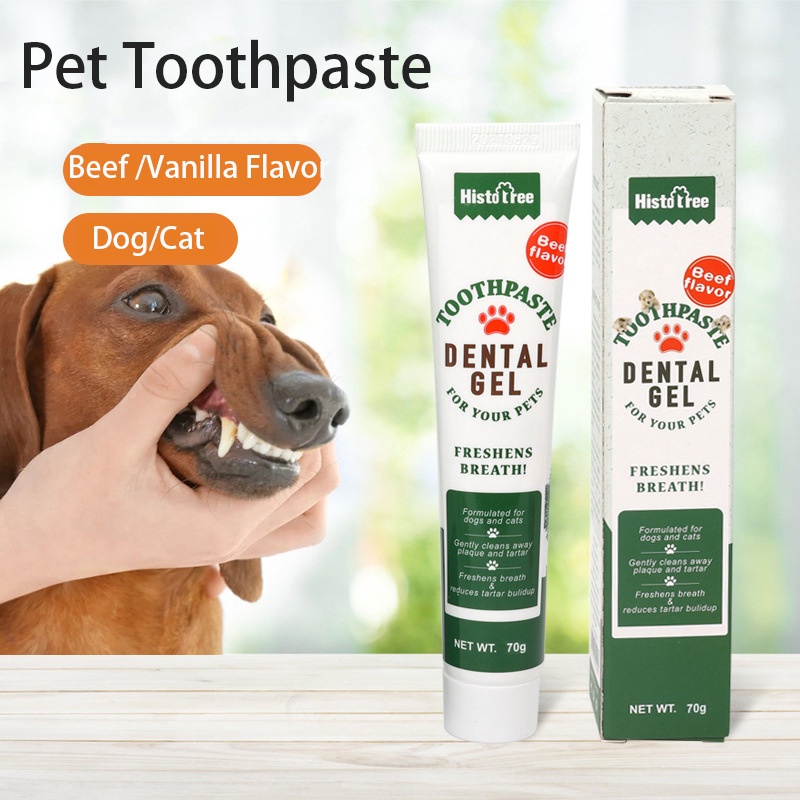 Delicious Beef And Vanilla Flavored Dog Toothpaste Keep Your Pet's ...