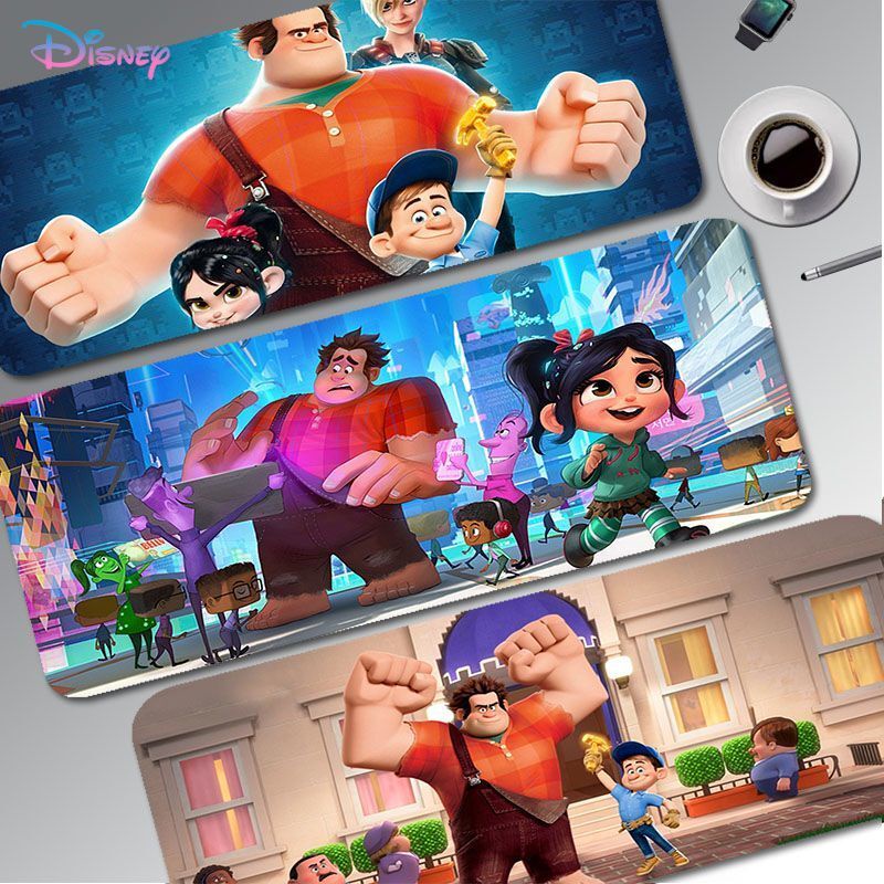 Disney Wreck-It Ralph Mousepad Custom Skin Office Computer Desk Mat ...