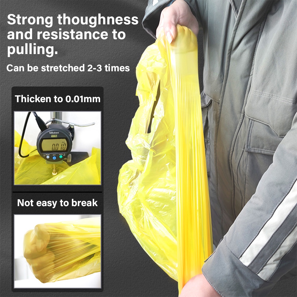 [200PCS] Borong365 Leakproof Garbage Bag Point-off Singlet Disposable ...