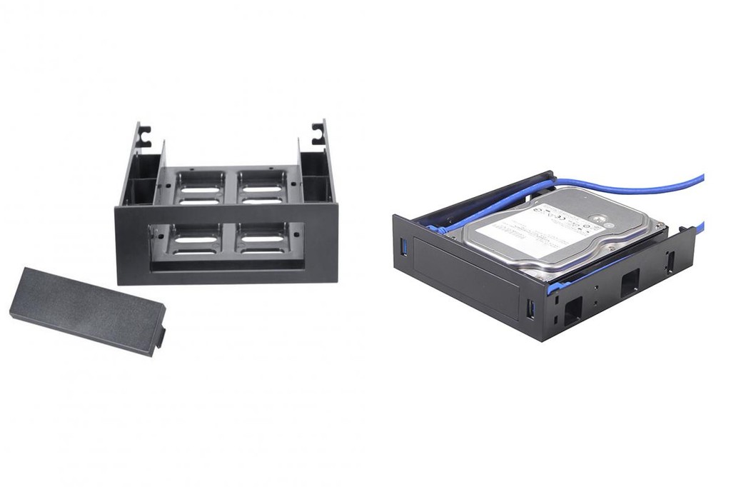 Hard Drive Bay Adapter Pc Case Storage Expansion Kit Universal Front ...
