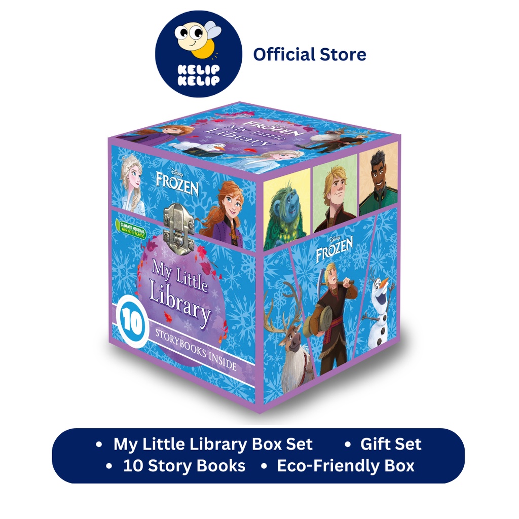 Disney Frozen Boxset Little Storytime Library 10 Story Books in 1 ...