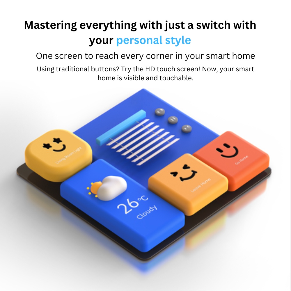 Xiaomi Aqara S1E Magic Switch Smart Home Wifi Neutral Homekit CJPKG01LM ...