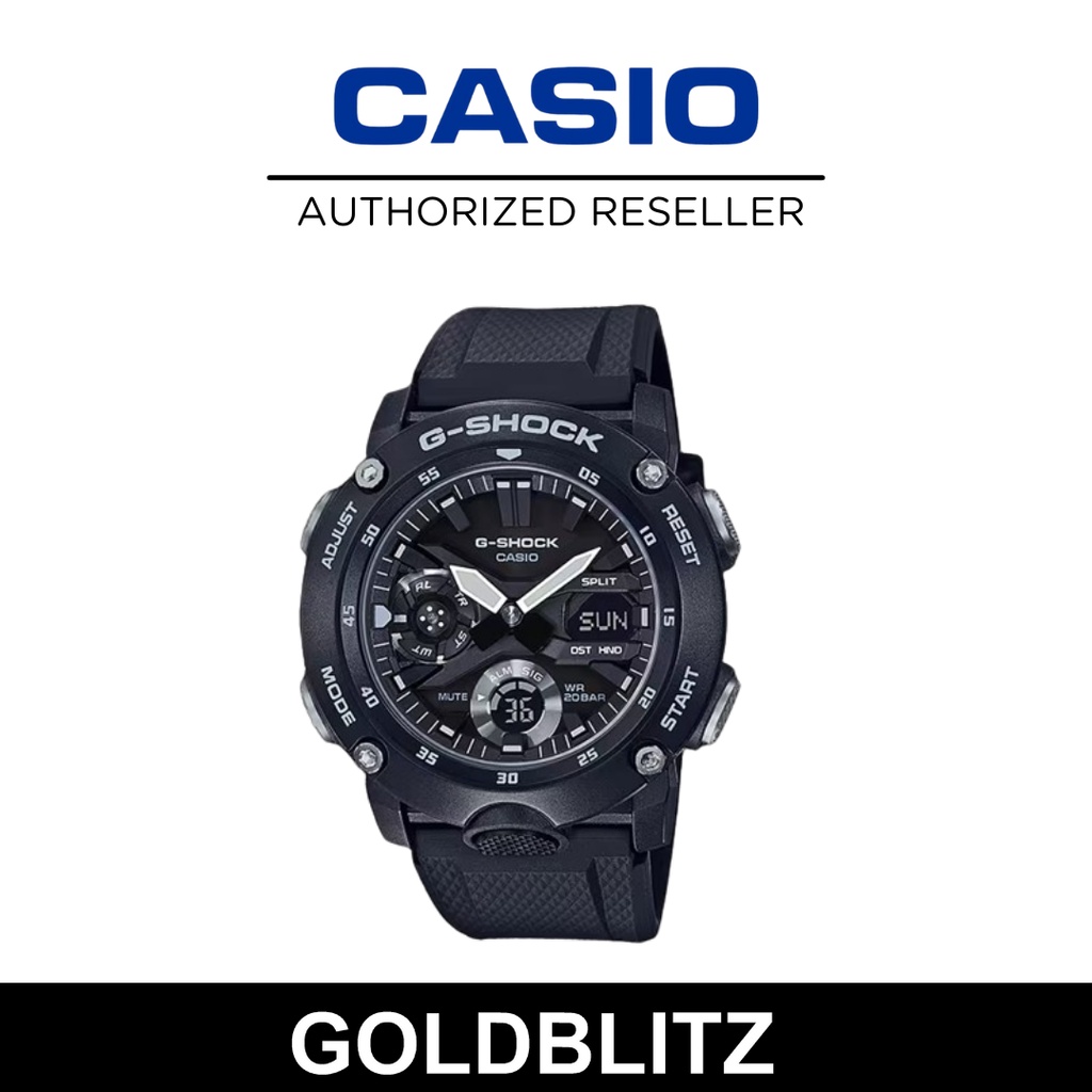 Casio GA-2000S-1A Analog-Digital GA-2000 Series Shock Resistant Sporty ...