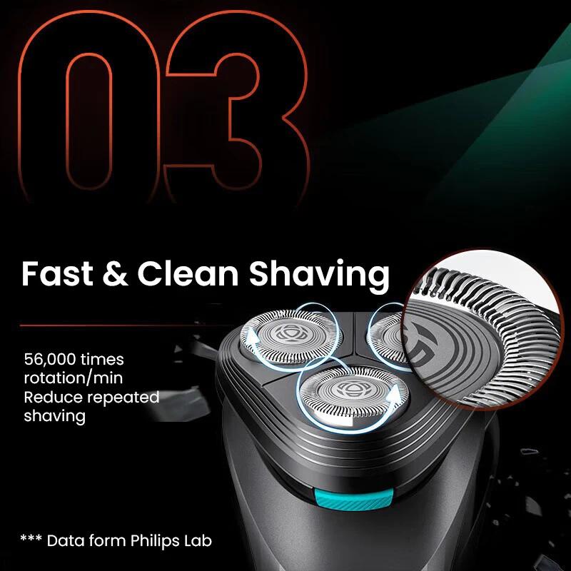 Philips S1115 Men's Electric Shaver IPX7 Waterproof Rechargeable ...