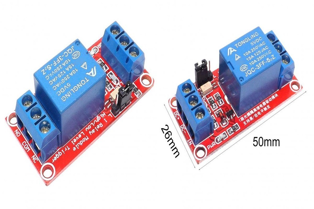 RC~ 5V/12V/24V 1 Channel Relay Module SMD Optocoupler Isolation ...