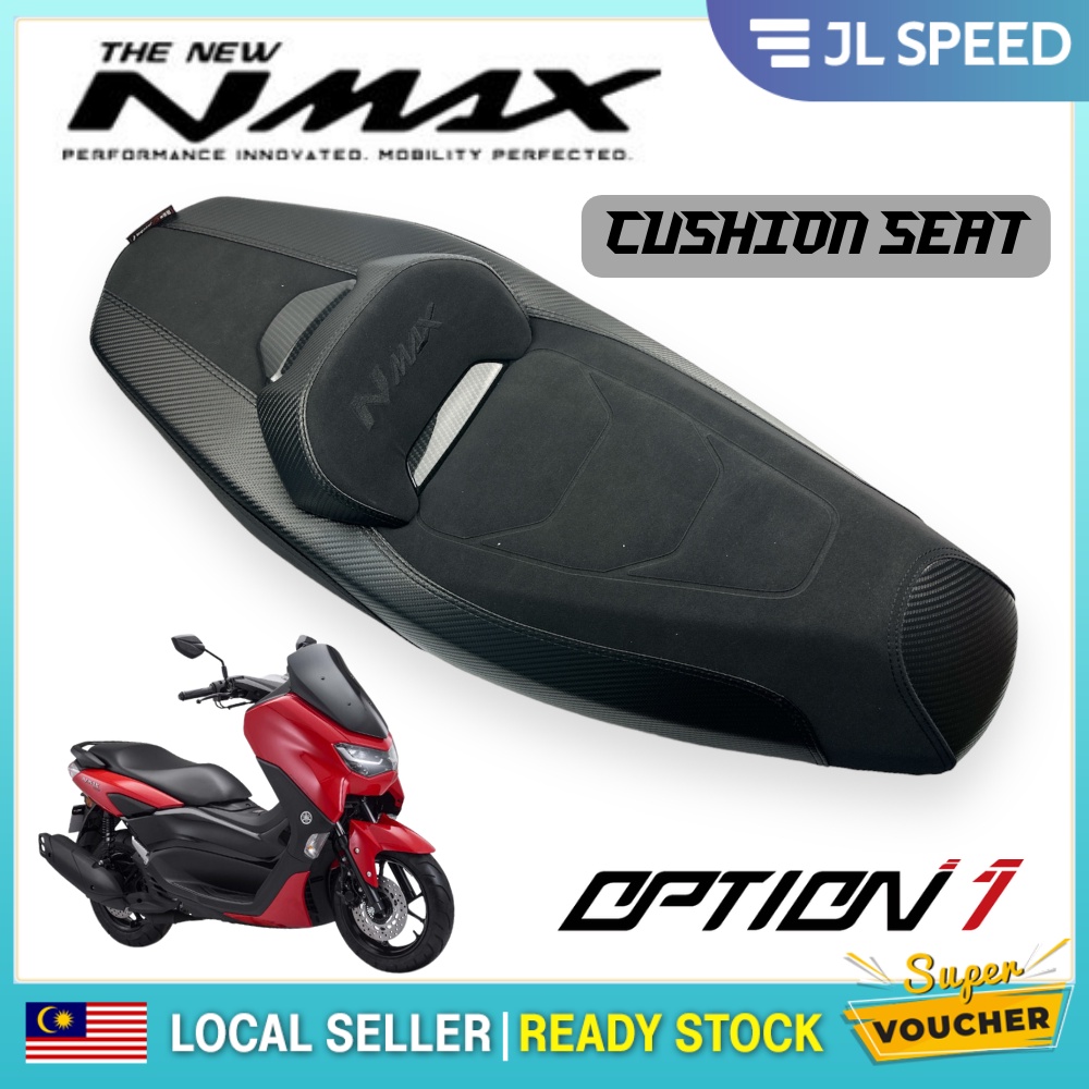 NMAX V2 (2020) CARBON RACING SEAT ASSY TEMPAT DUDUK COMFORT COMFORTABLE ...