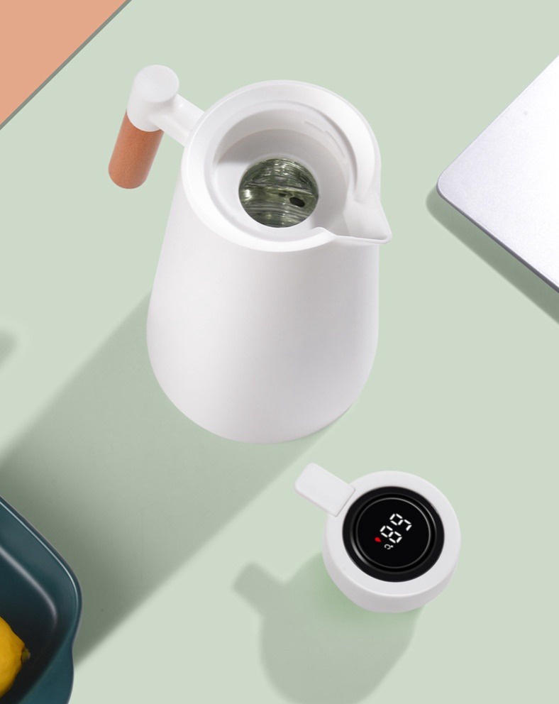 【Ready Stock】Intelligent Display Thermal Kettle, Thermal Insulation ...