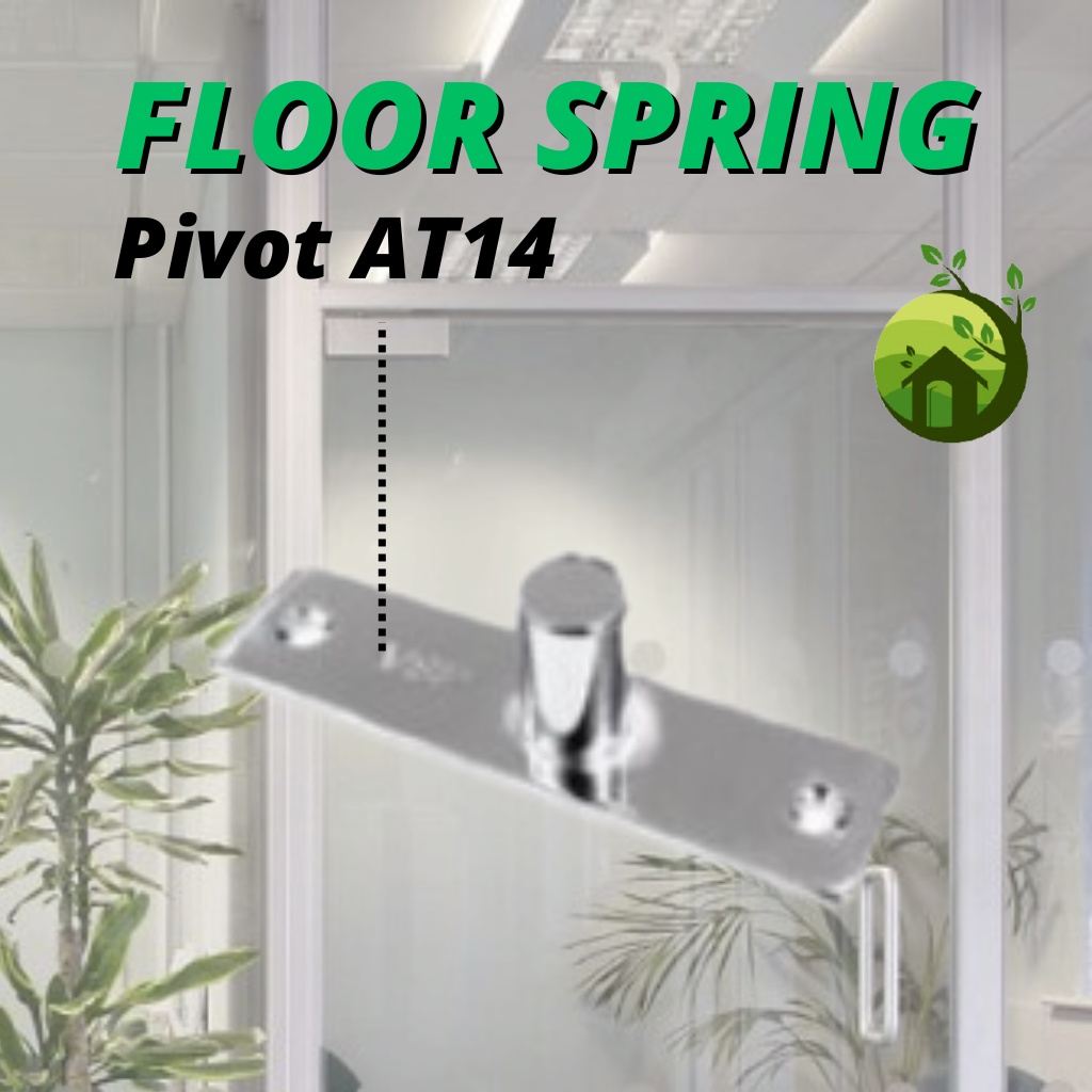 VSP AT14 Glass Door Top Pivot Glass Fitting / atas pintu kaca tempered ...