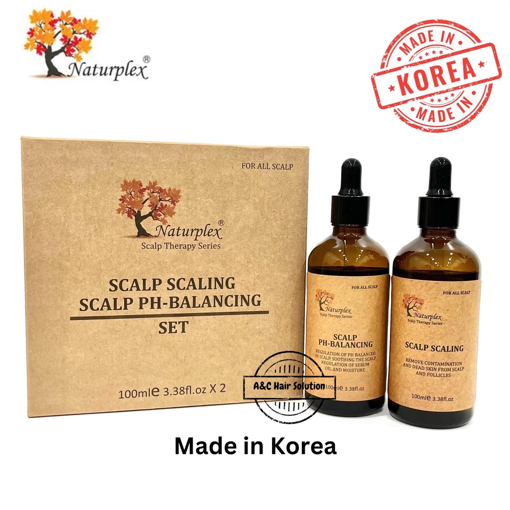 Naturplex Scalp Scaling Scalp Ph-Balancing Set 100mlx2 Naturplex Scalp Therapy Series 头皮去角质排毒头皮 ...