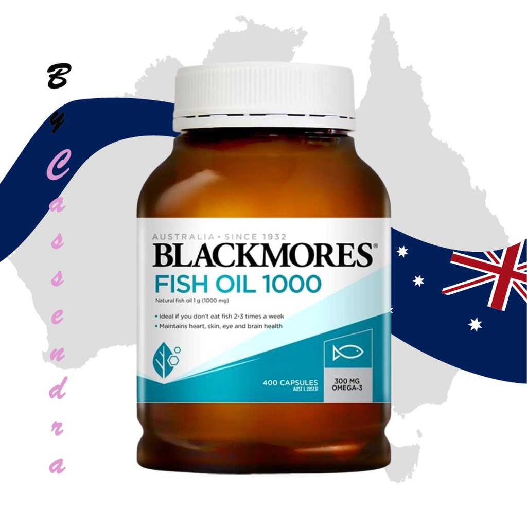 BLACKMORES Australia Fish Oil Odourless 400 / Omega Brain 60 / Omega ...