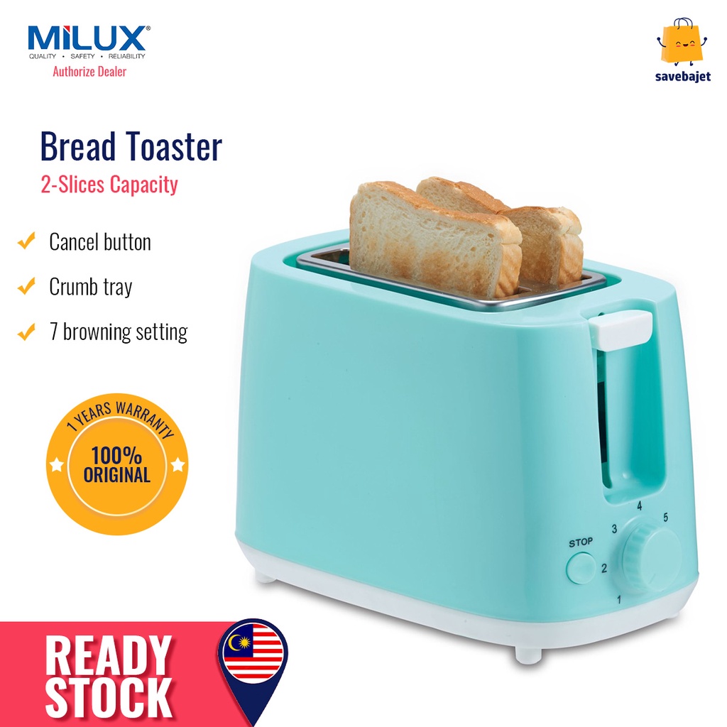 MiLUX Bread Toaster MBT-650 | Shopee Malaysia