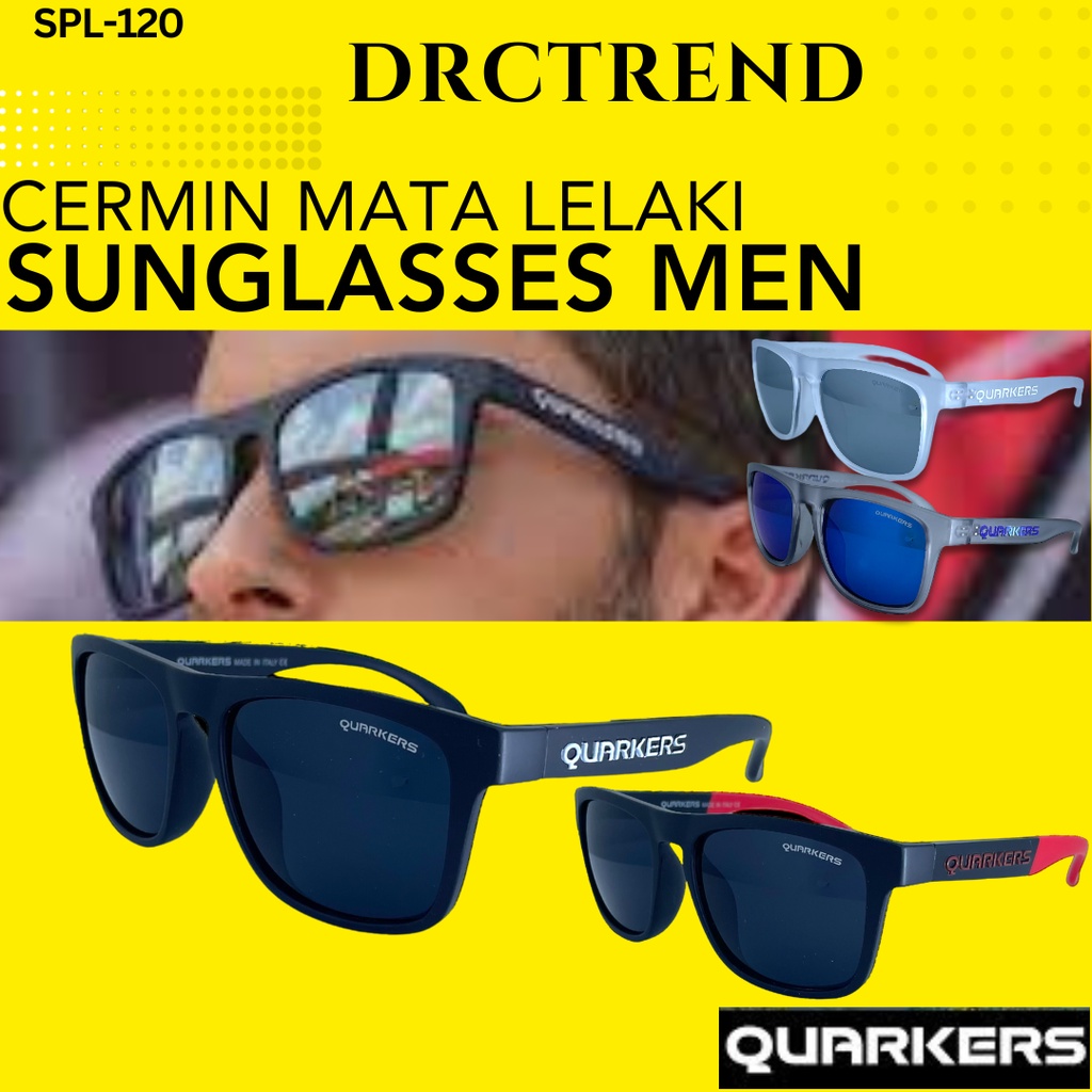 QUARKERS SUNGLASSES SPEK MATA LELAKI MEN SUNGLASSES CERMIN MATA ...