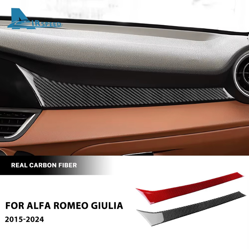Real Soft Carbon Fiber Sticker For Alfa Romeo Giulia 952 2015-2020 2021 ...