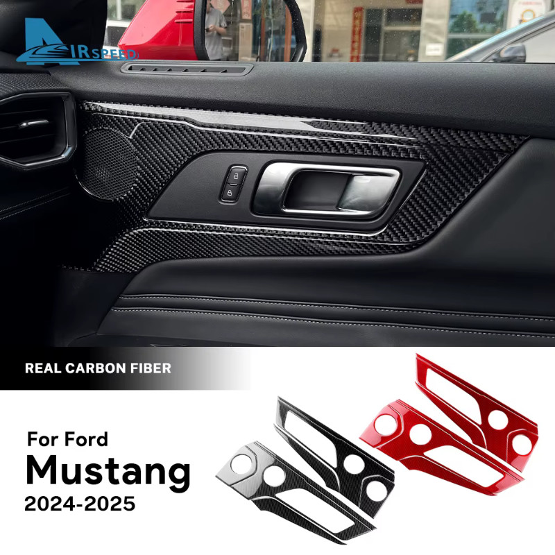 Real Soft Carbon Fiber Sticker For Ford Mustang GT Dark Horse EcoBoost ...